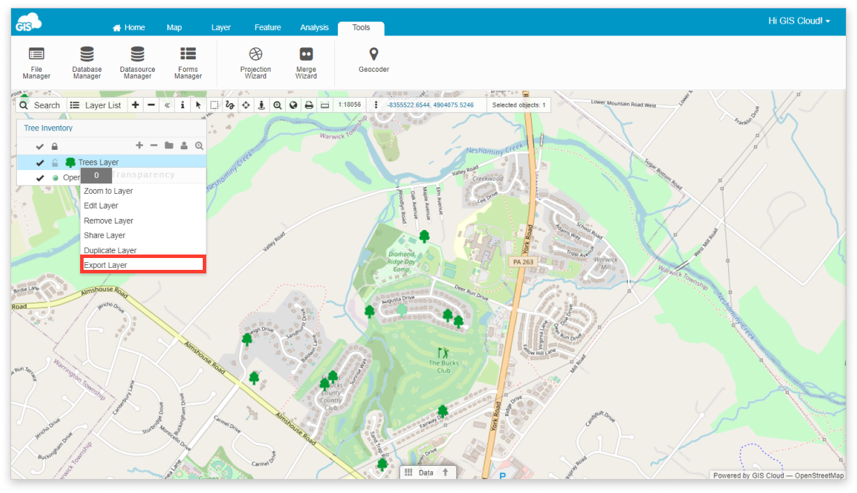 Editing Attribute Data In An External Application Gis Cloud Learning Center