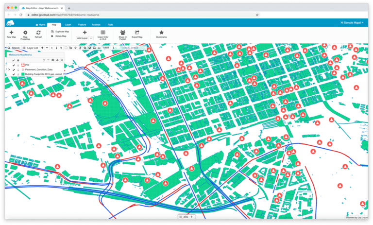 How To Publish Your Maps From Qgis To Gis Cloud Gis Cloud Learning