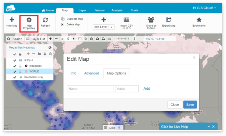 How to set up custom search? – GIS Cloud Learning Center
