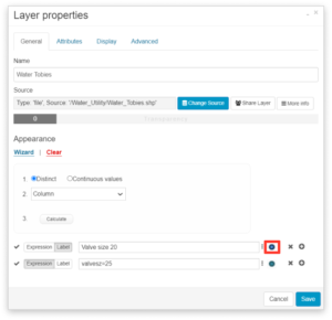 Appearance settings – GIS Cloud Learning Center