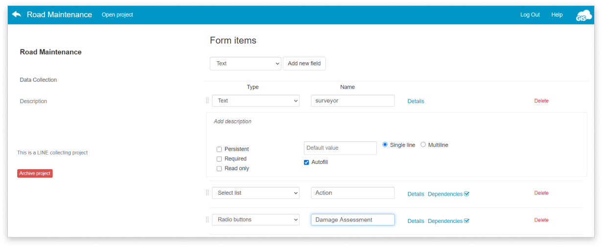 How to set up Autofill option in GIS Cloud? – GIS Cloud Learning Center
