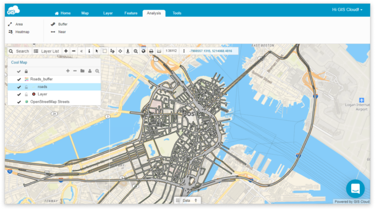 Buffer – GIS Cloud Learning Center