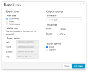 How to export a map? – GIS Cloud Learning Center