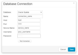 How to connect to an external database? – GIS Cloud Learning Center