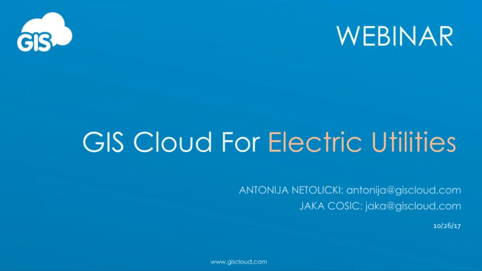 GIS Cloud for Electric Utilities – GIS Cloud Learning Center GIS Cloud for Electric Utilities – GIS Cloud Learning Center