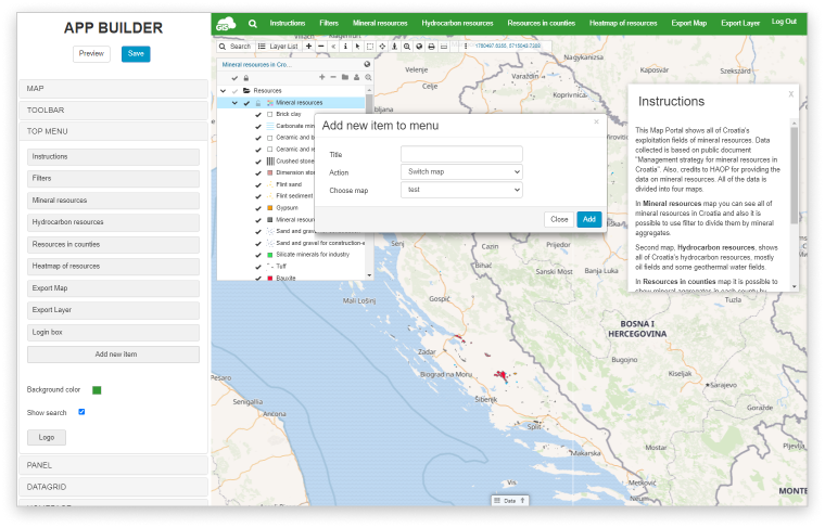 Customize your Map Portal with App Builder – GIS Cloud Learning Center