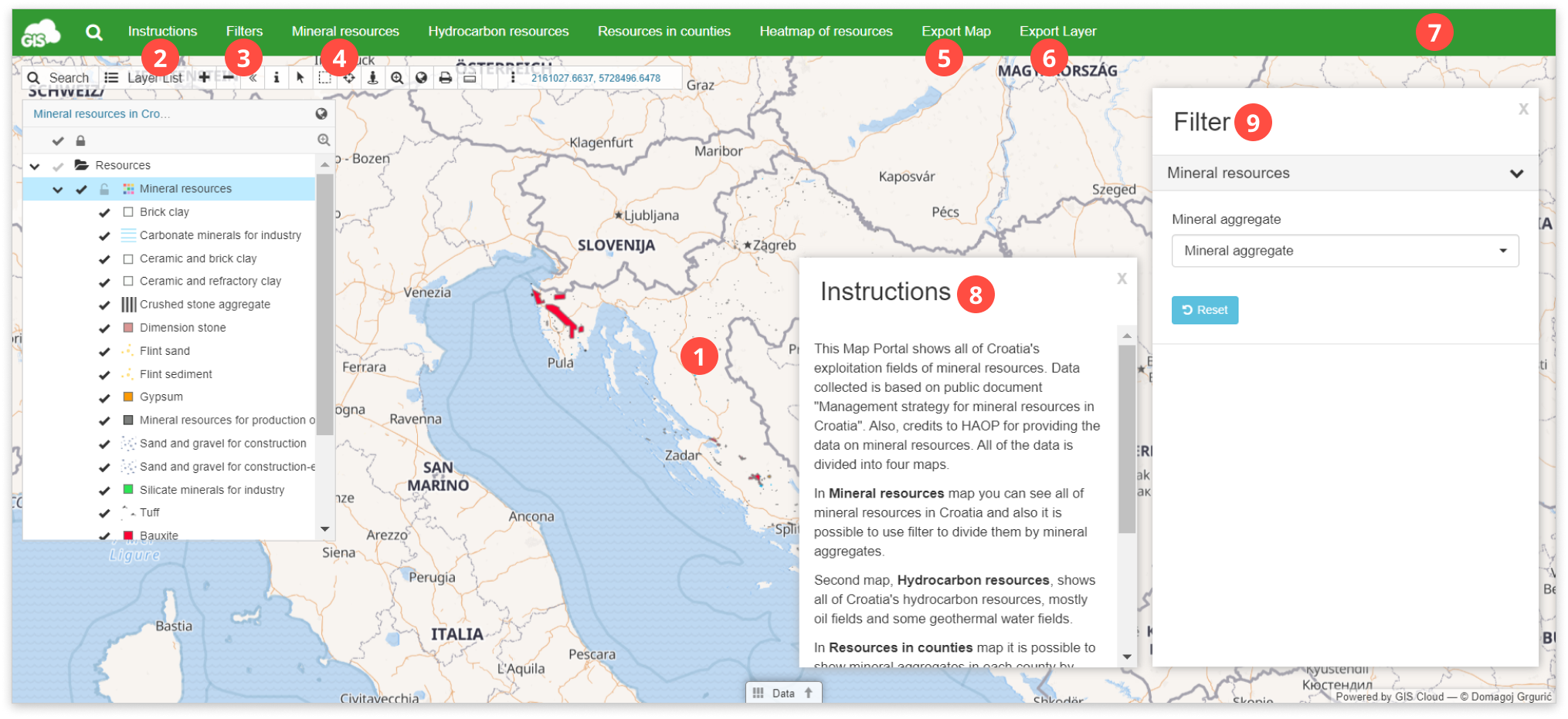 Map Portal starting page – GIS Cloud Learning Center