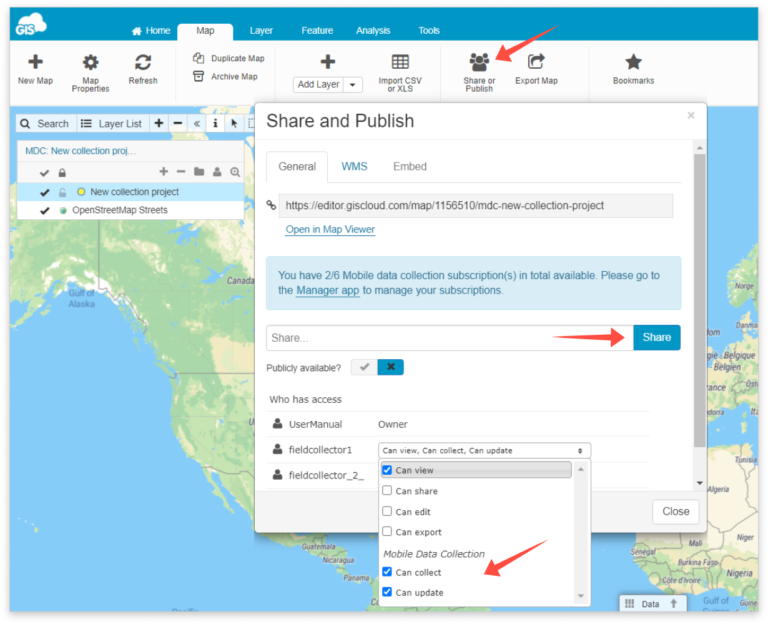 Review and manage MDC users – GIS Cloud Learning Center