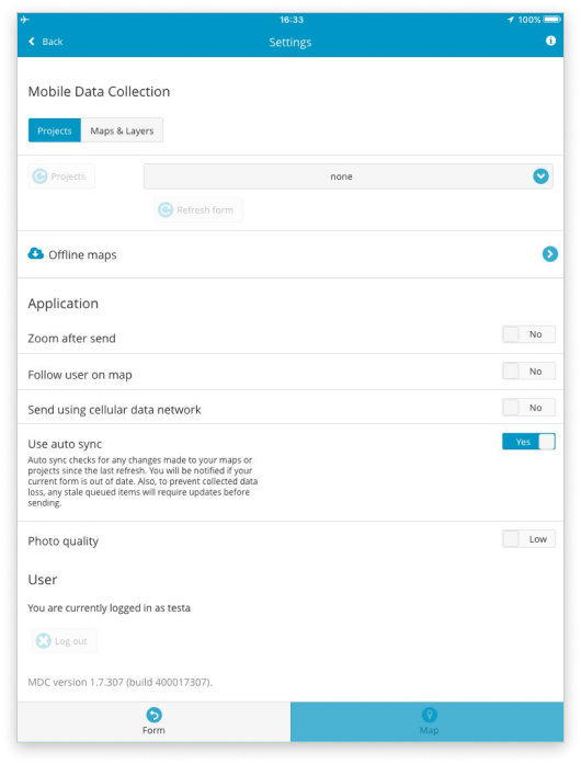 How to collect data with MDC app? – GIS Cloud Learning Center