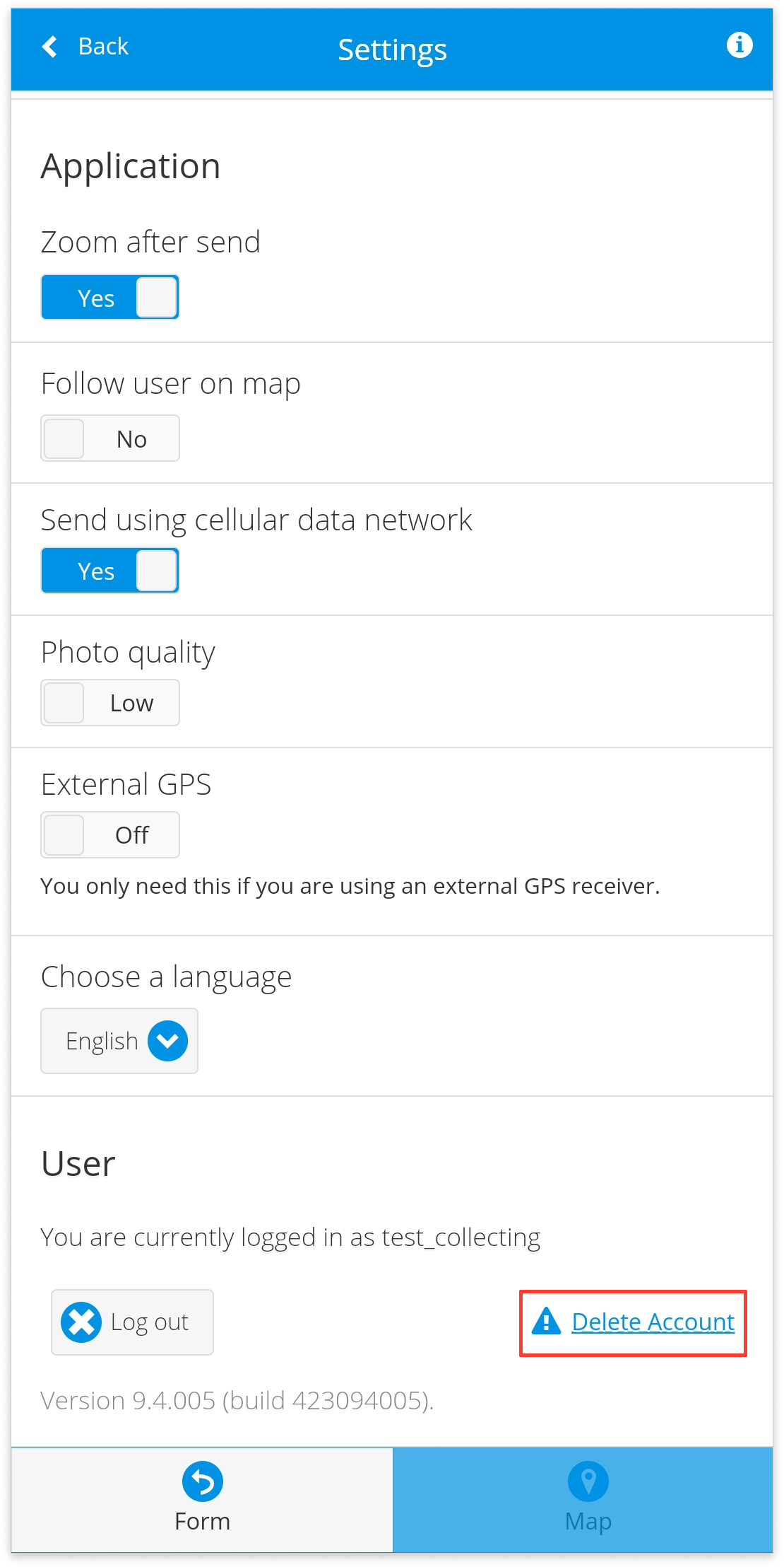 How to delete an account? – GIS Cloud Learning Center